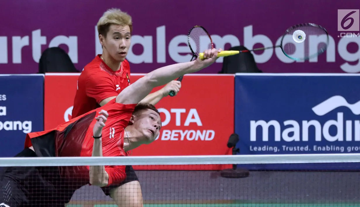 FOTO: Kevin dan Marcus Berjaya Tak Terbendung, Indonesia Unggul 2-0 ...