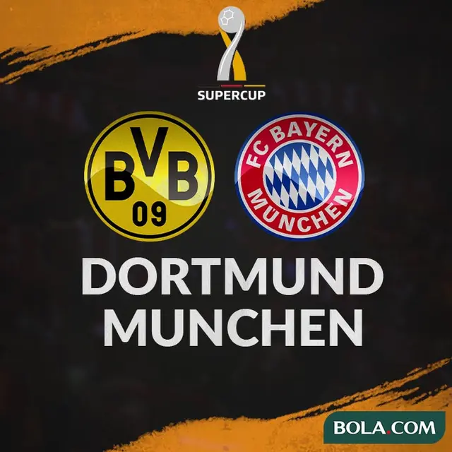Prediksi Piala Super Jerman Borussia Dortmund Vs Bayern Munchen Momen