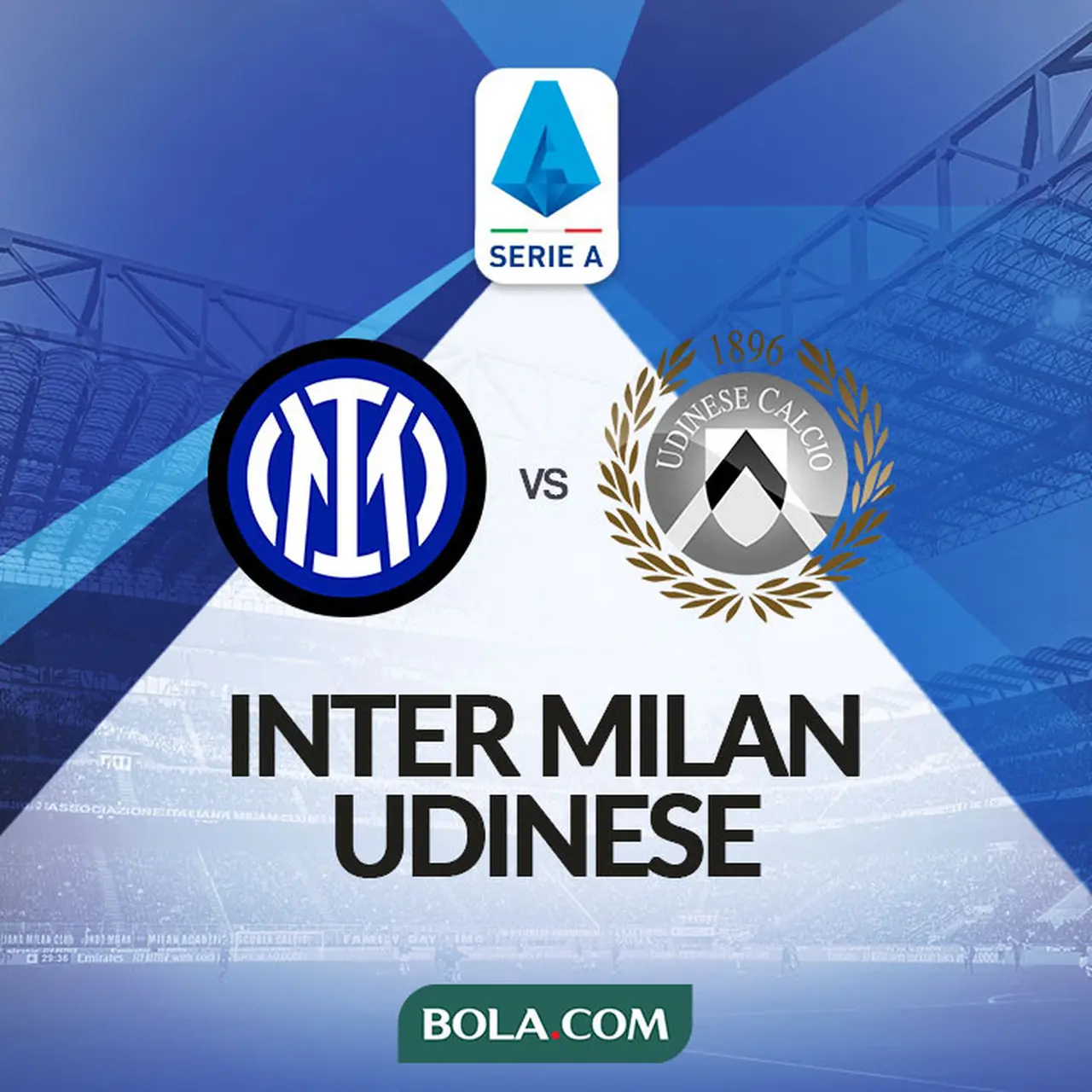 Inter Milan vs Udinese Sudah Mulai, Ini Link Live Streaming Liga Italia di Vidio - Bola Liputan6.com