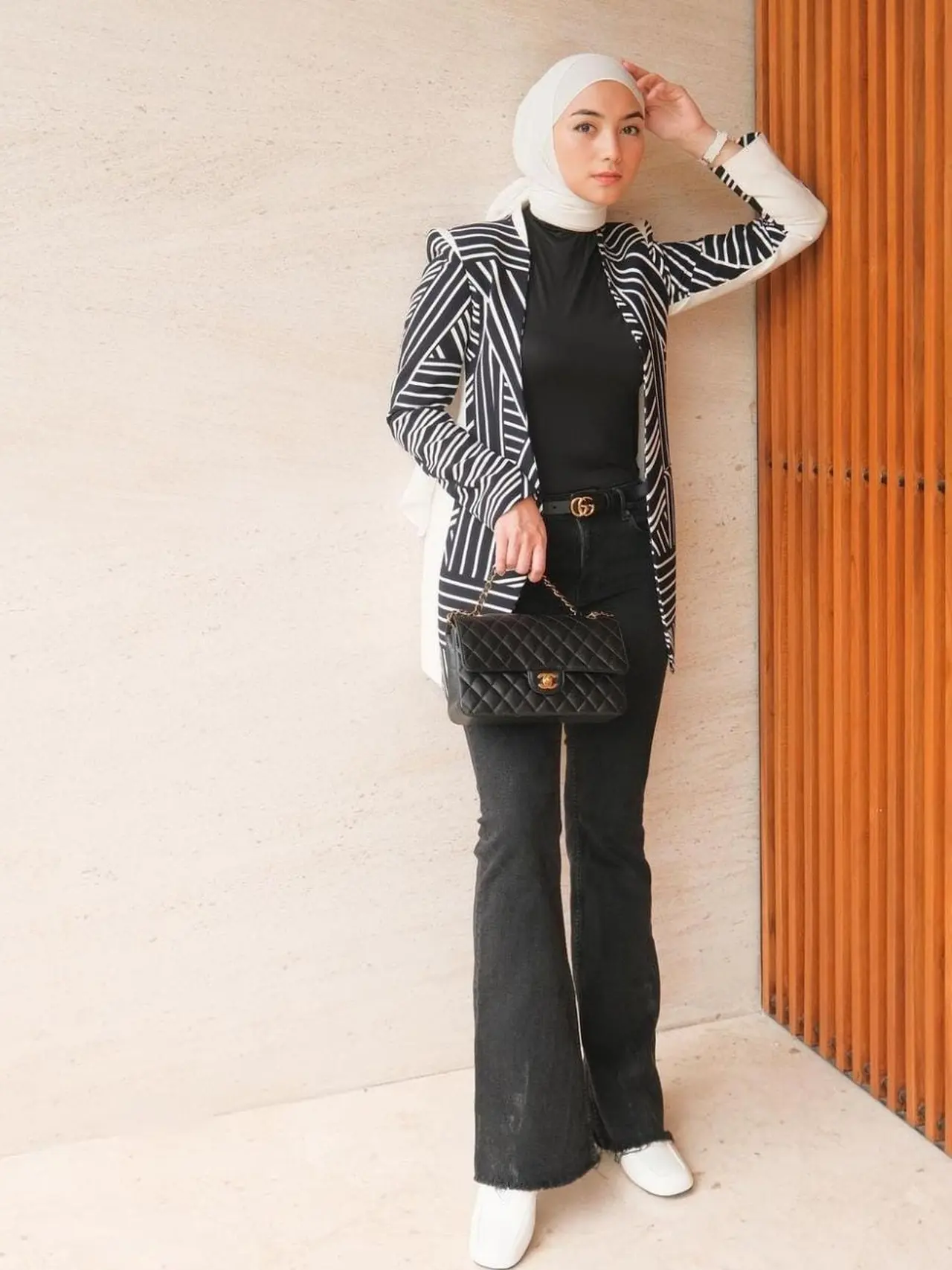 8 OOTD Artis Pakai Blazer Hitam dari Melodi Prima Hingga Citra Kirana ...