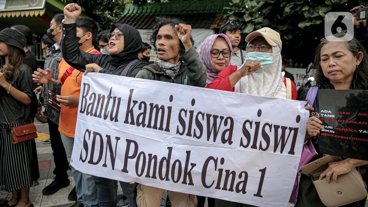 Relokasi SDN Pondok Cina 1 Kembali Dapat Penolakan - News Liputan6.com