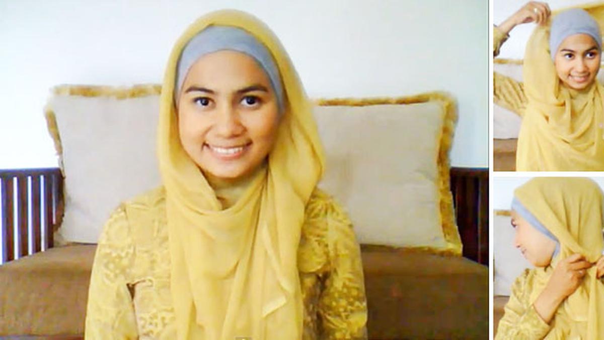 Tutorial Hijab Simple Untuk Kuliah