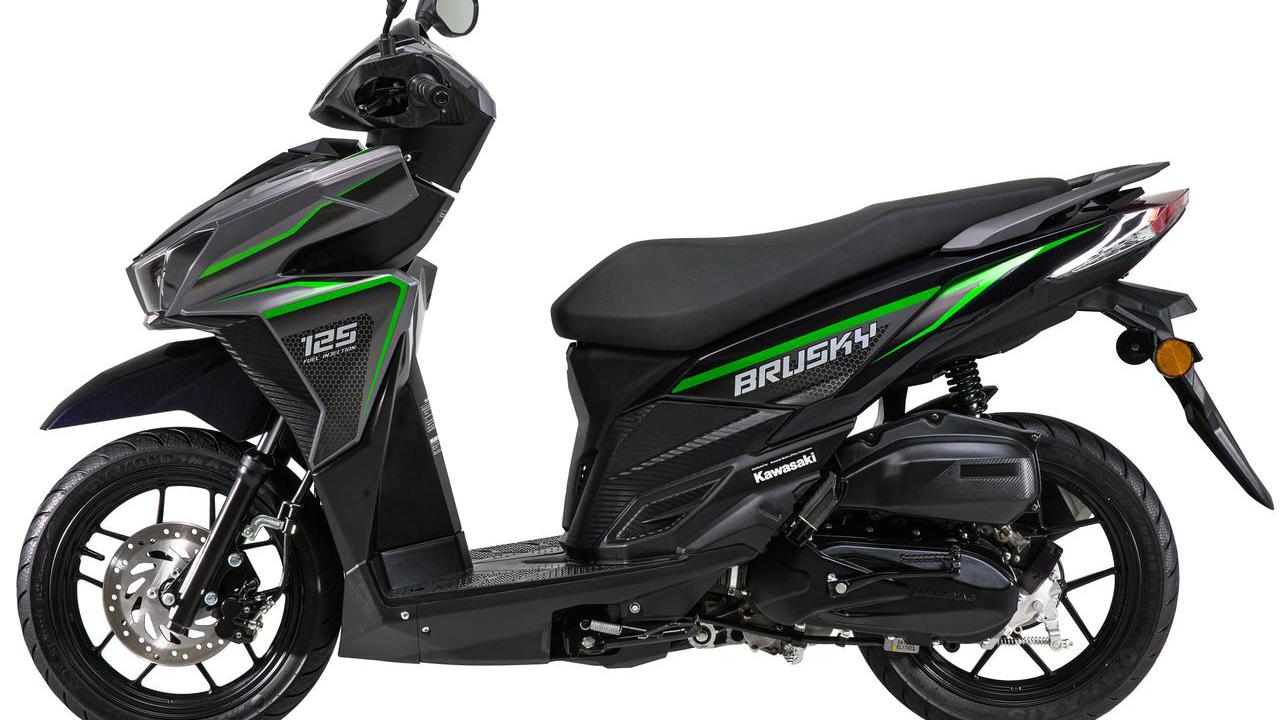 Kawasaki Brusky 125 Tiba-Tiba Meluncur, Siap Tantang Dominasi Skutik di ...