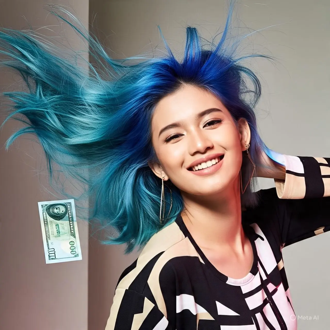 15 Inspirasi Cat Rambut Warna Biru yang Bikin Penampilanmu Makin ...