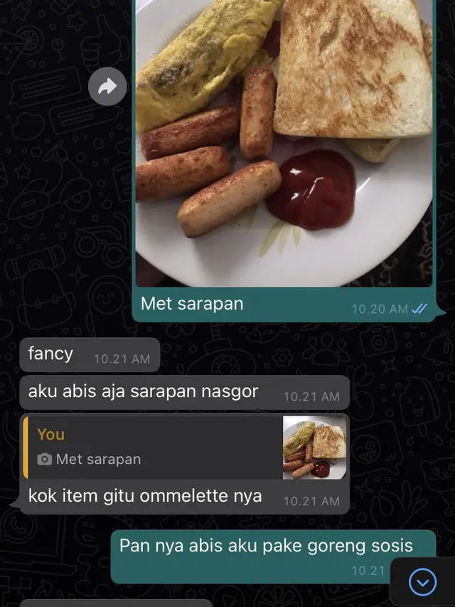 6 Chat Reaksi Pacar saat Pamer Masakan Ini Responnya Bikin Gemas - Hot ...