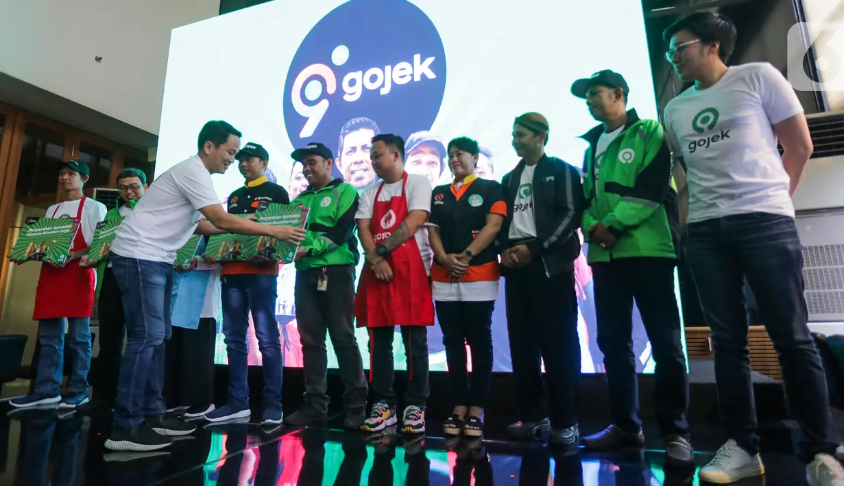 FOTO: Gojek Umumkan Strategi Bisnis Jangka Panjang - Foto Liputan6.com