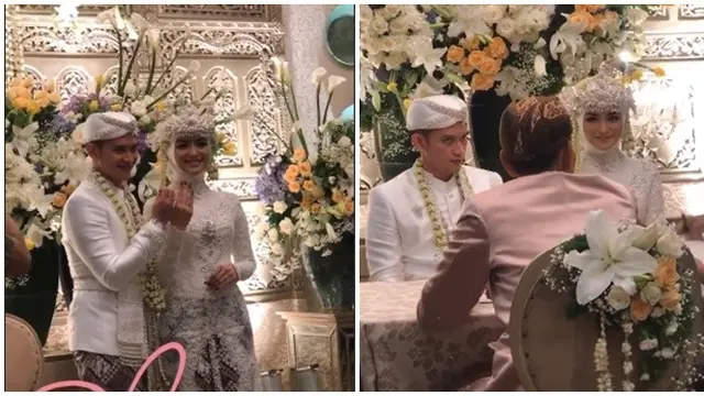 7 Momen Akad Nikah Citra Kirana dan Rezky Aditya, Usung Adat Sunda - Hot Liputan6.com