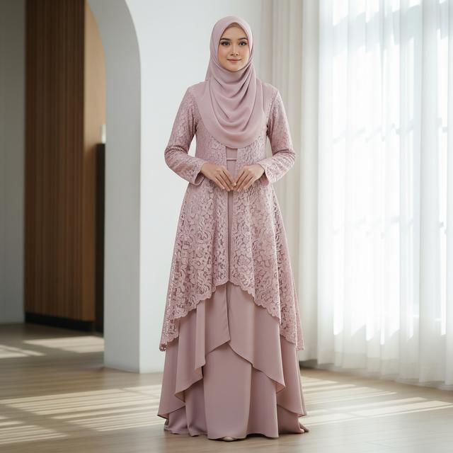 7 Model Kebaya Kartini Brokat Modern 2026, Tampil Anggun dan Kekinian