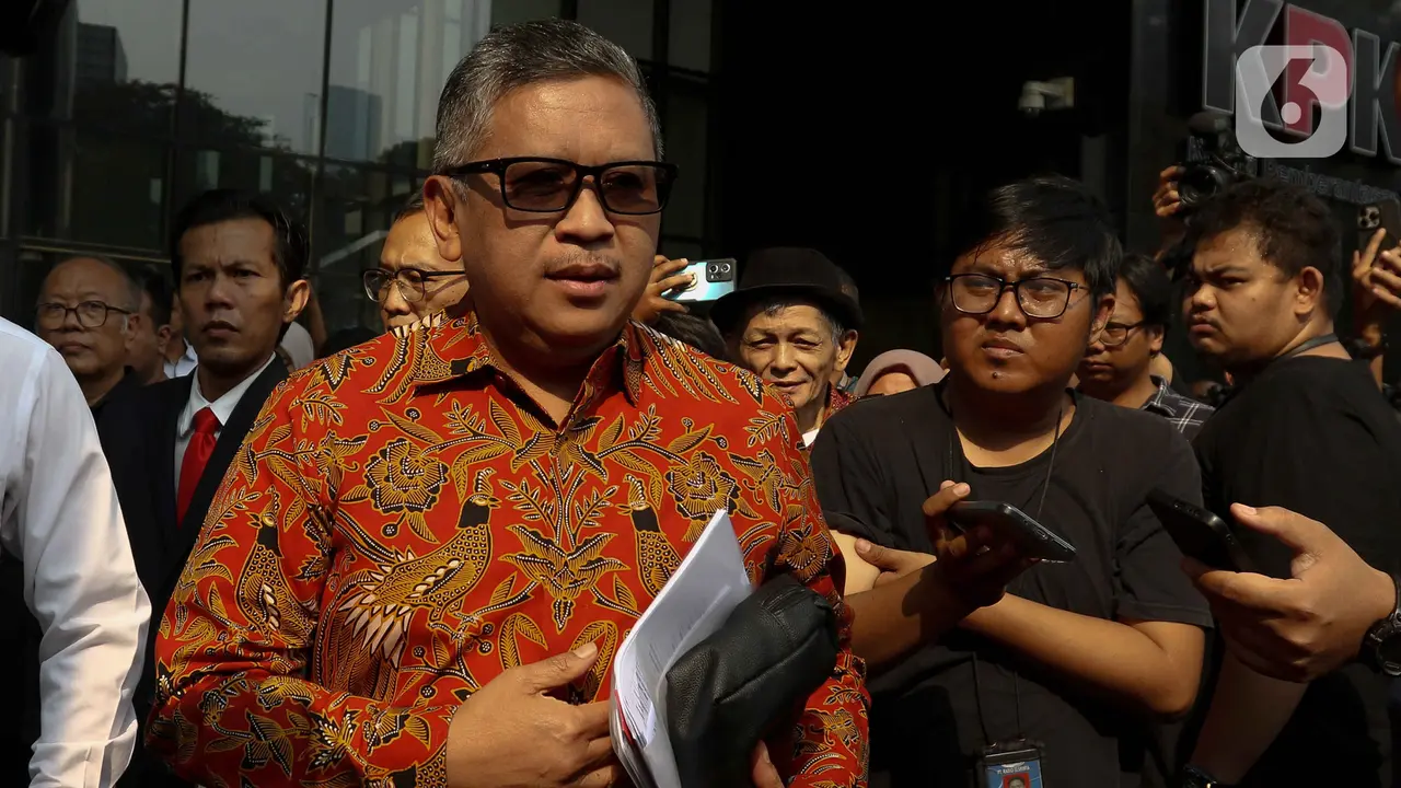 3 Pernyataan Sekjen PDIP Hasto Kristiyanto Usai Penuhi Panggilan KPK - News Liputan6.com
