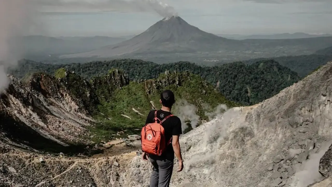 6 Fakta Menarik Gunung Sibayak di Sumatera Utara yang Belum Meletus ...