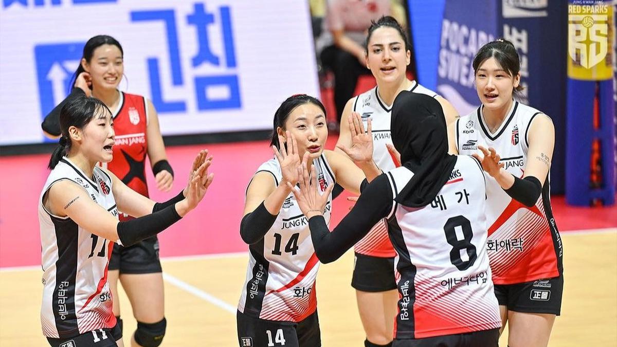 Hasil Pink Spiders Vs Red Sparks: Megawati Hangestri Pertiwi dkk. Kalah ...