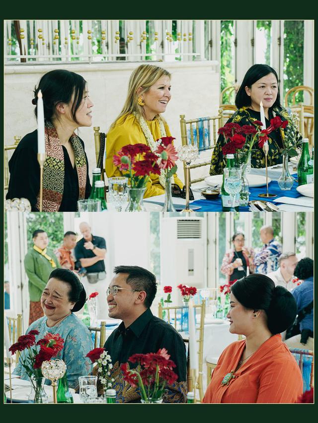 6 Potret Ratu Máxima Kunjungi Mangkunegaran Solo, Disambut Hangat Gusti ...