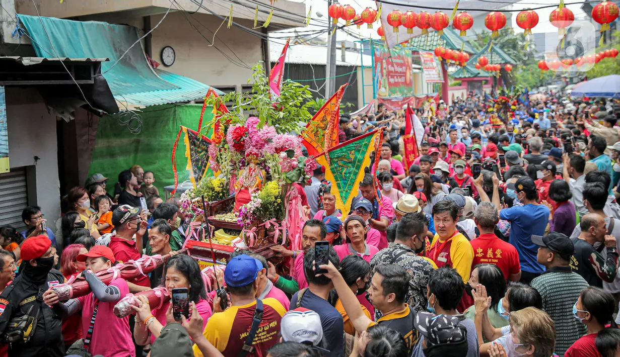 Kemeriahan Festival Cap Go Meh 2023 di Jakarta - Foto Liputan6.com
