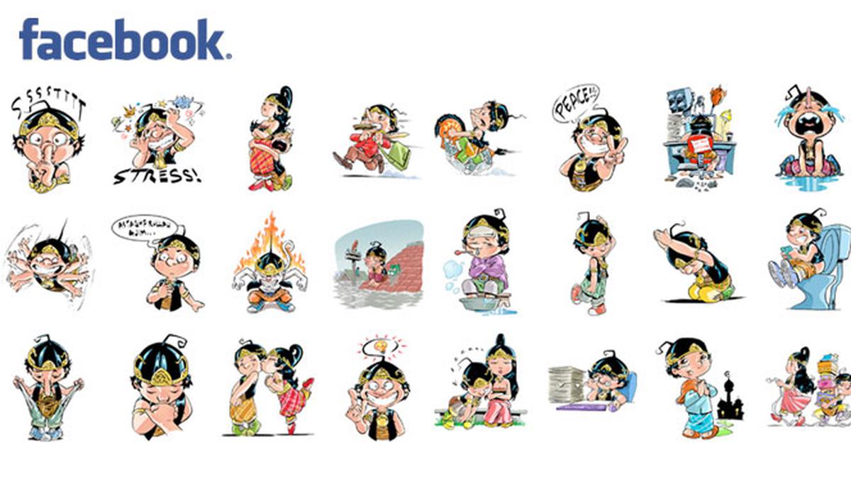Khusus di Indonesia, Facebook Hadirkan Stiker `Wayang Unyu` - Tekno ...
