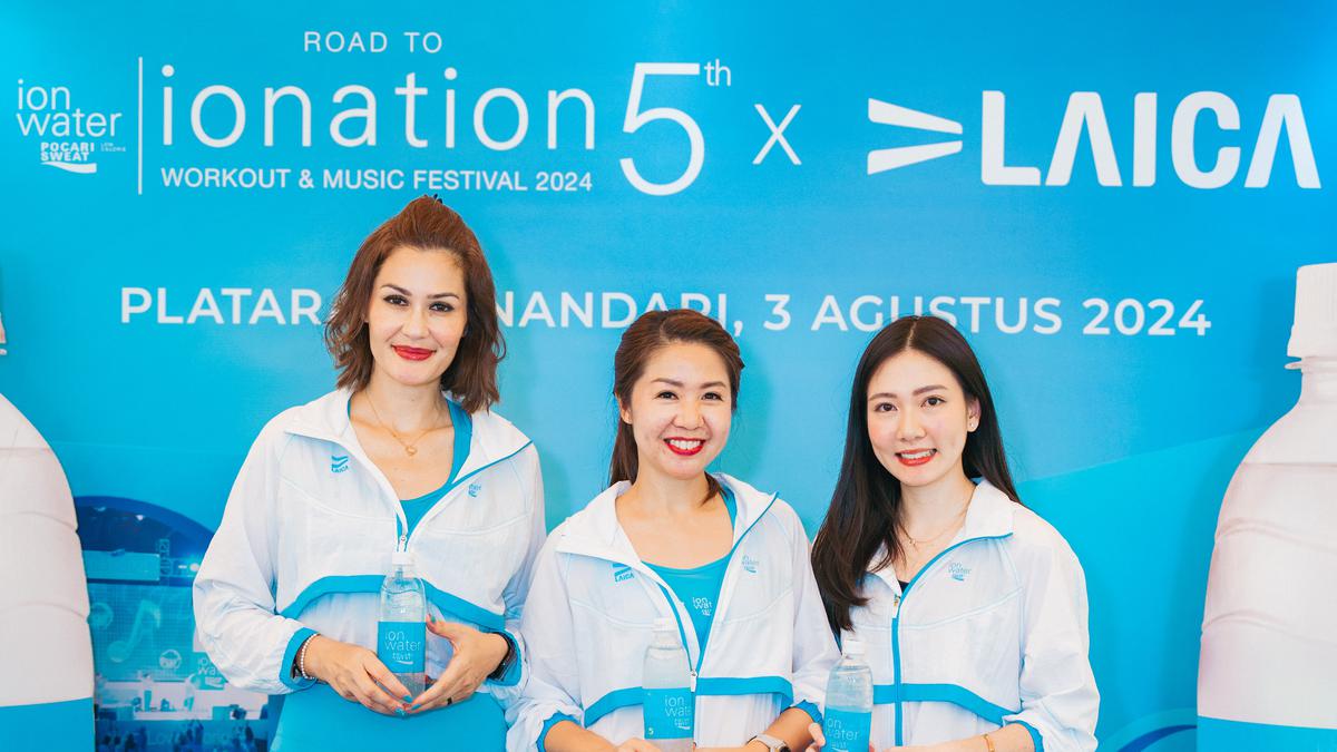 Kolaborasi LAICA dan ION Water Luncurkan Koleksi Pakaian Olahraga Penuh ...