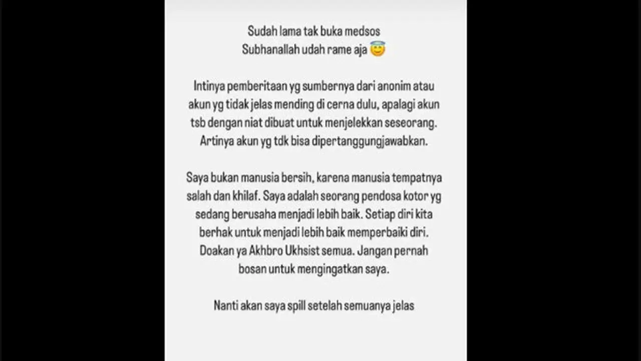 Dodi Hidayatullah Buka Suara Terkait Namanya Yang Ramai Dikaitkan Dengan Isu Pelecehan Seksual