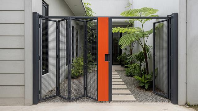 5 Desain Pagar Rumah dengan Sistem Buka Lipat, Solusi Estetis dan Hemat ...