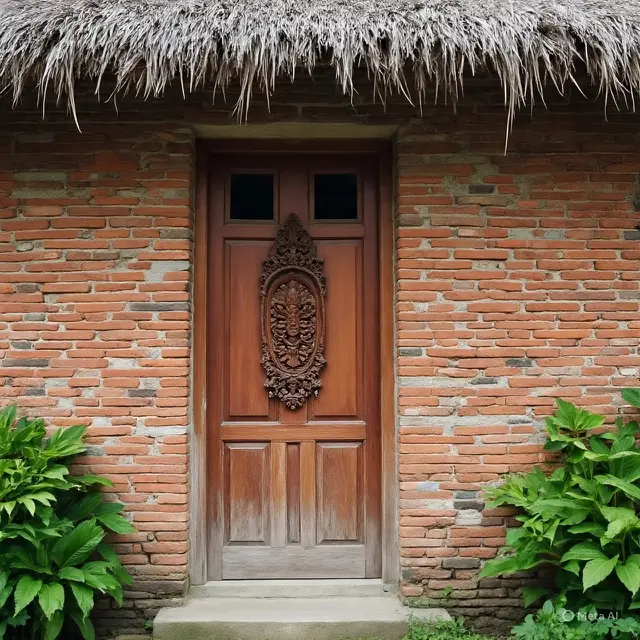 7 Desain Rumah Gebyok Sederhana, Perpaduan Gaya Klasik Jawa dan ...