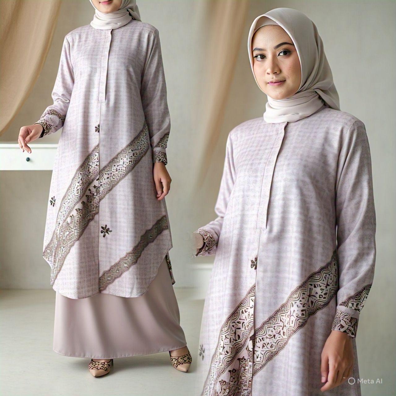 20 Model Tunik Batik Cantik dan Elegan Terbaru 2025, Cocok untuk Acara ...