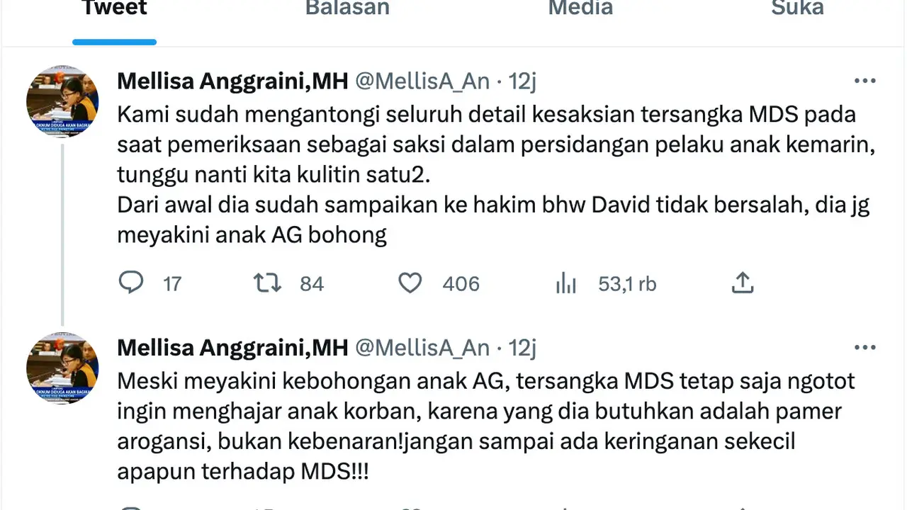 Pengakuan Mario Dandy di Muka Hakim, Sebut David Ozora Tak Bersalah dan ...