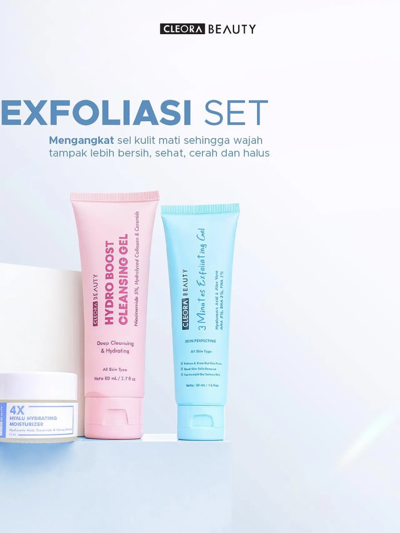 Tren Eksfoliasi, Inilah Mengapa Cleora Beauty 3 Minutes Exfoliating Gel ...