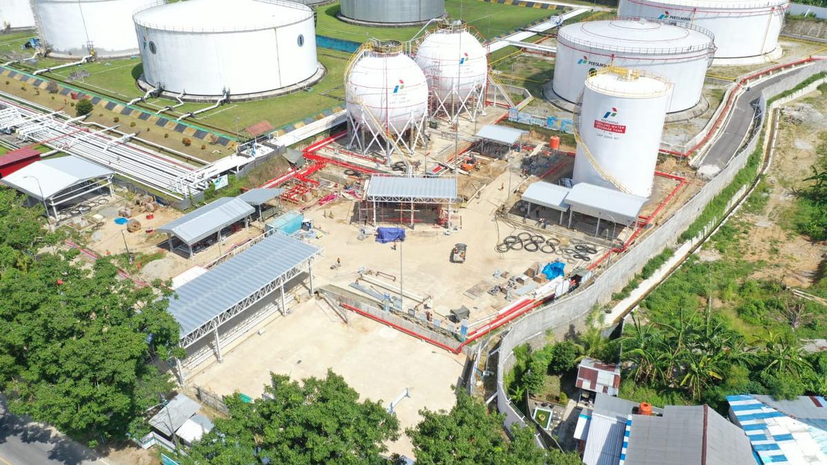 FOTO: Pertamina Bangun Infrastruktur Terminal LPG Wilayah Indonesia Timur - Foto Liputan6.com