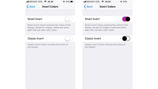 Begini Cara Aktifkan Night Shift dan Smart Invert Color di iOS 11 ...