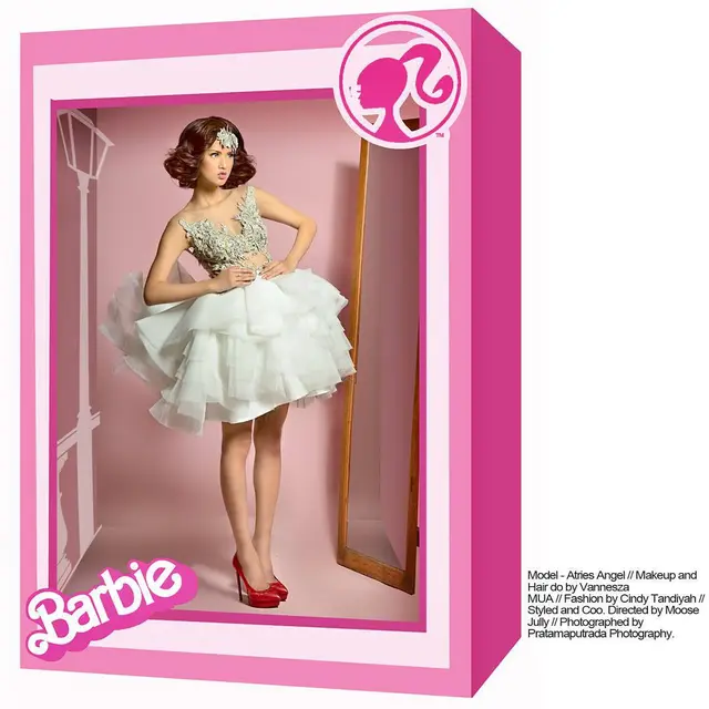 Potret 6 Artis Tampil Bak Boneka Barbie Ini Totalitas, Bikin Pangling - Hot Liputan6.com