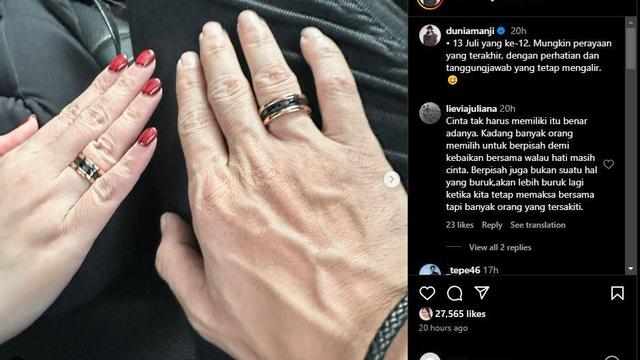 Anji dan Wina Natalia Rayakan Anniversary Terakhir Sebelum Bakal Resmi ...