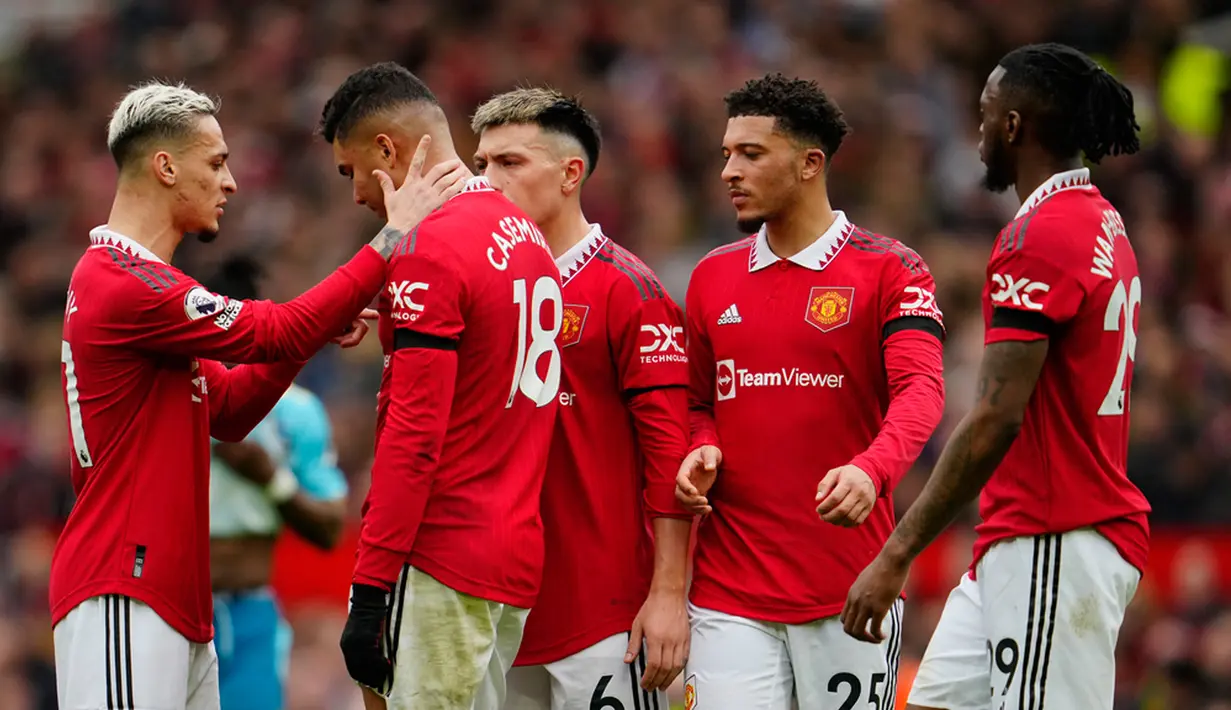 Liga Inggris: Casemiro Kartu Merah, Manchester United Gagal Kalahkan ...