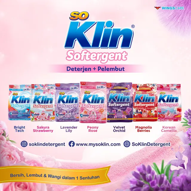 Ternyata, SoKlin Softergent Jadi Rahasia Pakaian Lembut dan Nyaman Bagi Keluarga - Lifestyle ...
