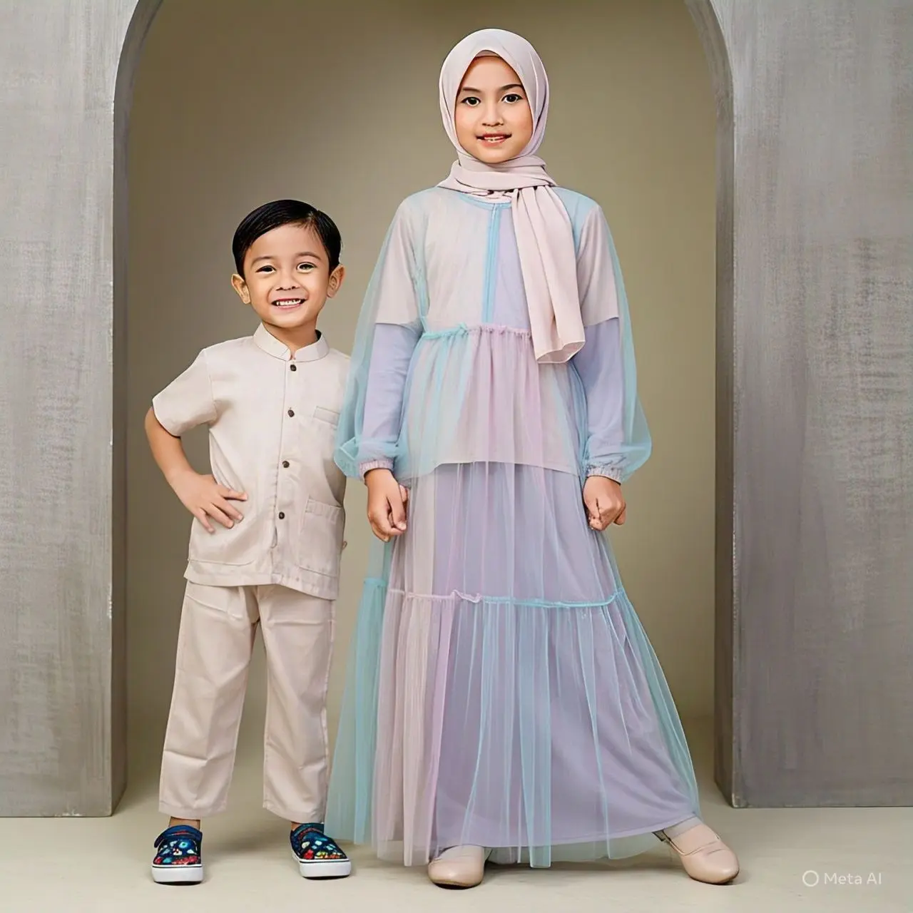 5 Potret Model Baju Gamis Anak Perempuan Umur 12 Tahun, Cantik dan Lucu ...