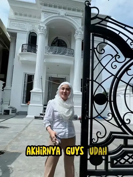 10 Potret Rumah Bella Shofie yang Terlihat Megah dan Mewah Meski Belum Rampung, 'Hasil Kerja ...