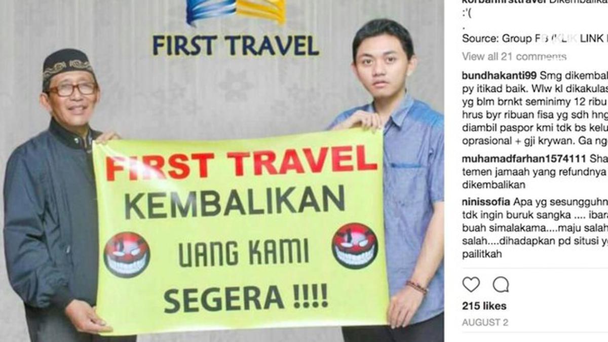 VIDEO: Ribuan Korban First Travel Ungkap Kekesalan Lewat Akun Ini ...