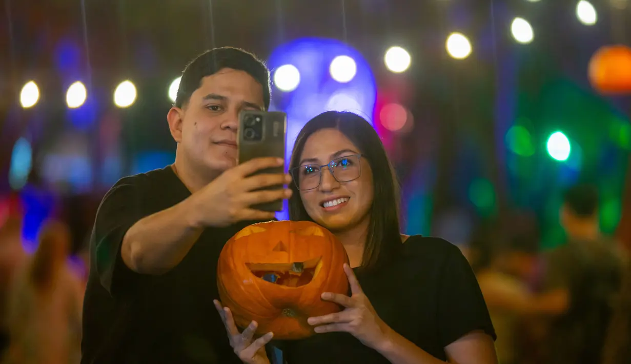 Festival Labu Sambut Perayaan Halloween di Meksiko - Foto Liputan6.com