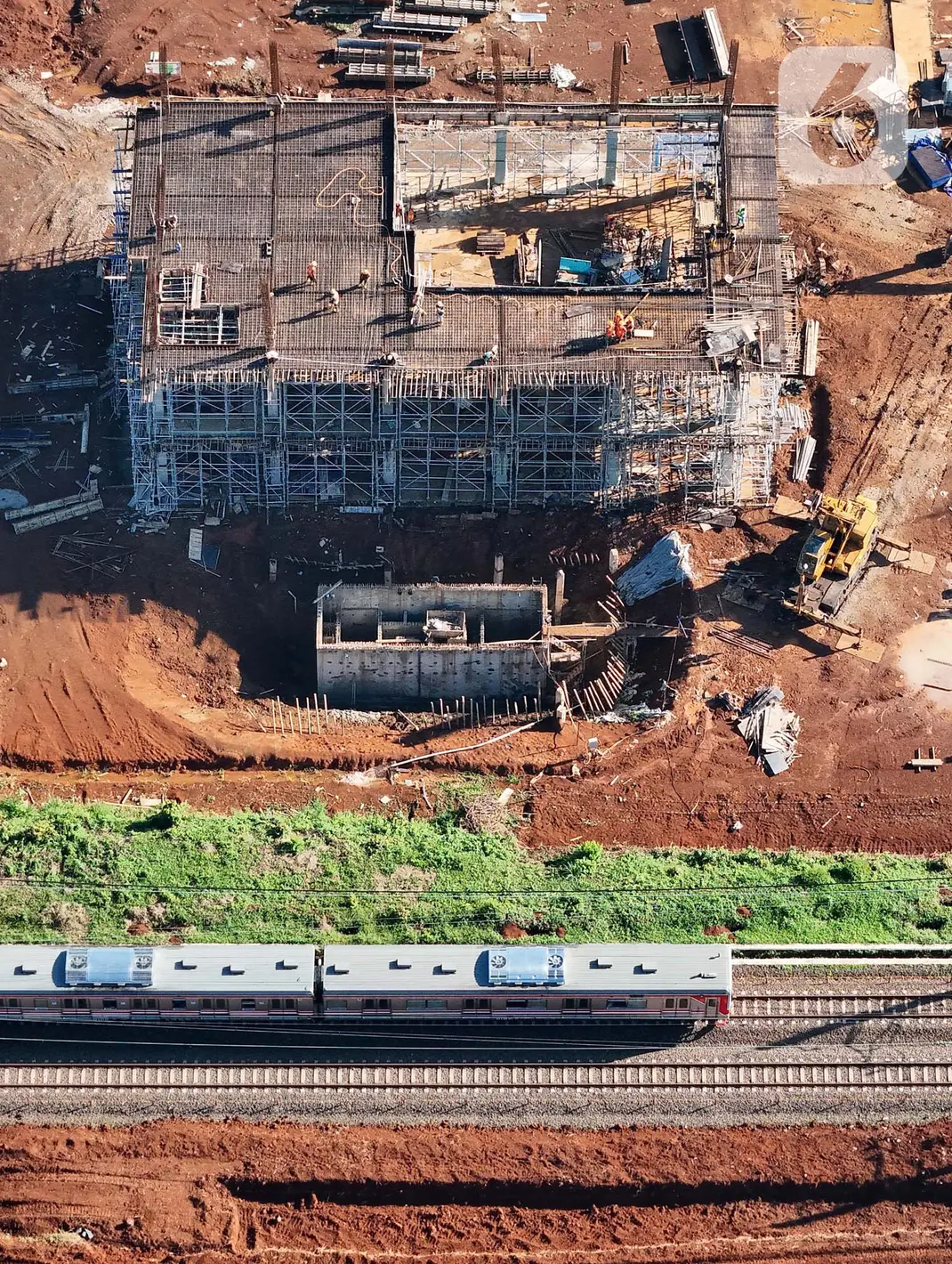 Progres Pembangunan Jatake, Bakal Stasiun KRL Termegah di Kabupaten ...