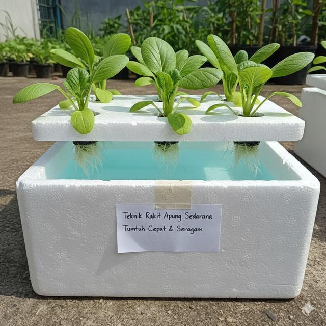 7 Ide Menanam Sawi di Wadah Styrofoam Bekas Buah, Praktis dan Murah
