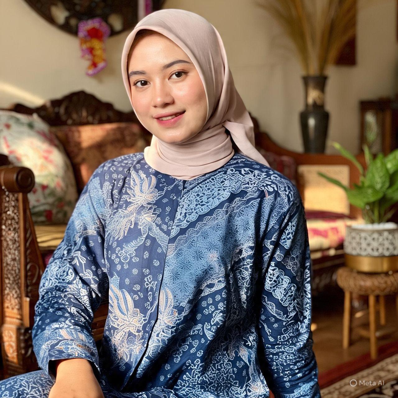 15 Model Baju Batik Tunik Terbaru Wanita Berhijab 2025, Referensi ...