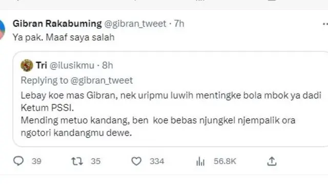 Respons Gibran Rakabuming Tanggapi Pernyataan Gubernur Bali Siap Gelar Piala Dunia U-17 2023 ...