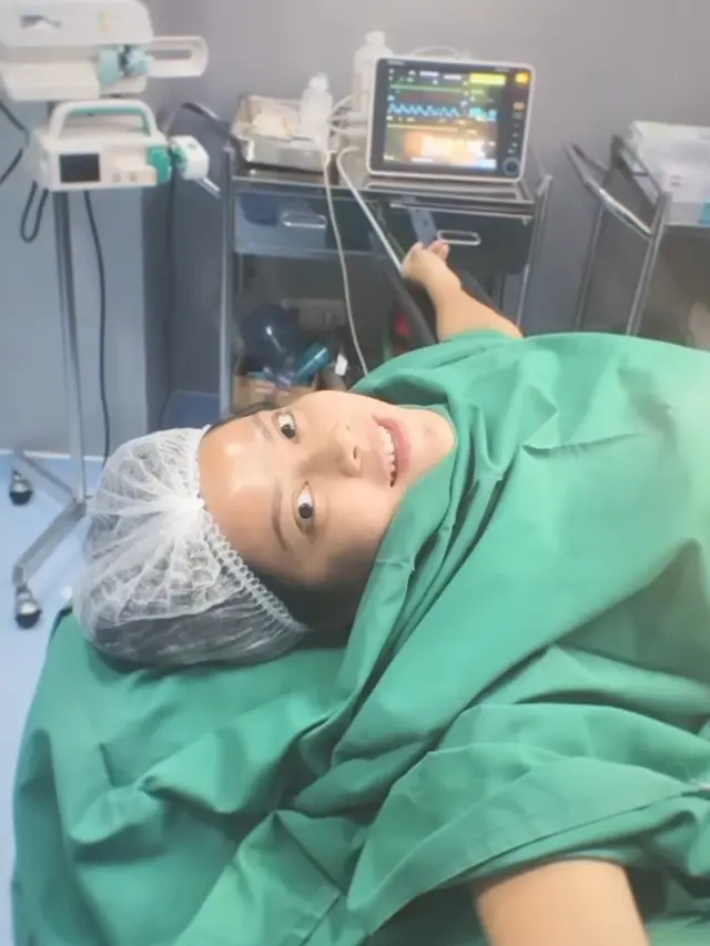 Sakit Sedot Lemak Terbayar, Ini 7 Potret Hanum Mega Disebut Mirip Ariel Tatum - Hot Liputan6.com