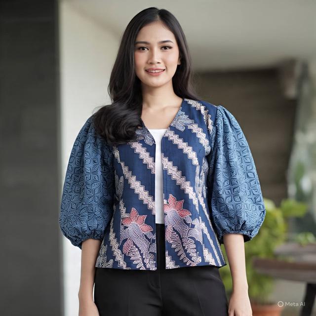 10 Model Blazer Batik Wanita Modern Terbaru 2025, Cocok untuk Gaya ...