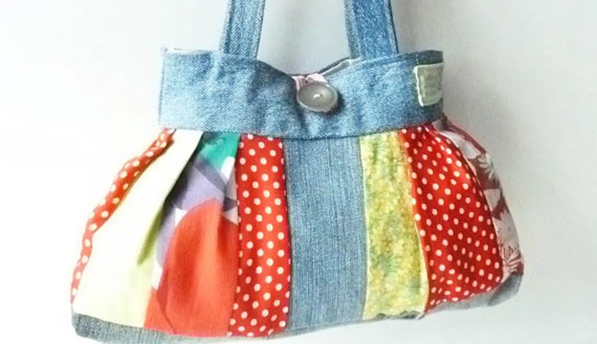 Tas Cantik Dari Kain Daur Ulang - Photo Fimela.com