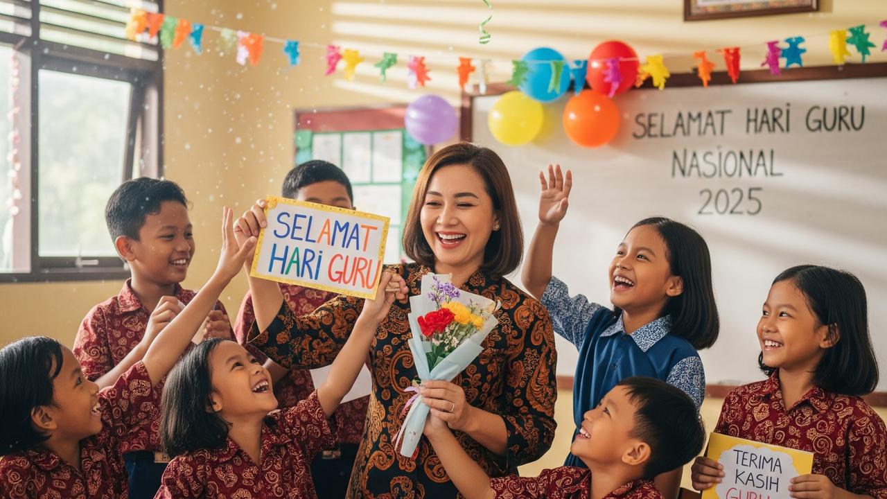 Hari Guru yang ke Berapa di Tahun 2025? 80 Tahun Dedikasi Mencerdaskan ...