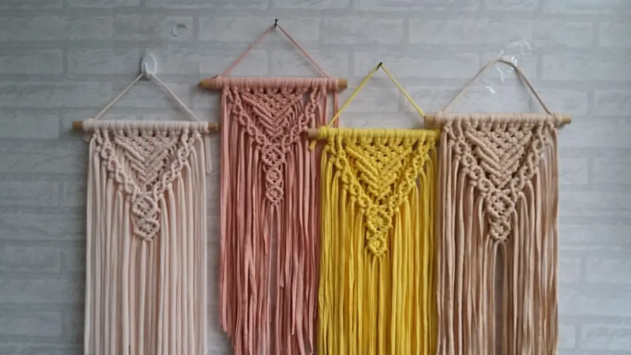 Makrame Adalah Seni Anyaman Simpul Berbahan Tali, Ini Jenis dan Cara Membuatnya - Hot Liputan6.com