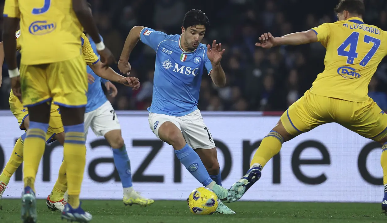Foto: Kebobolan 4 Gol di Babak Kedua, Napoli Disingkirkan Frosinone di ...