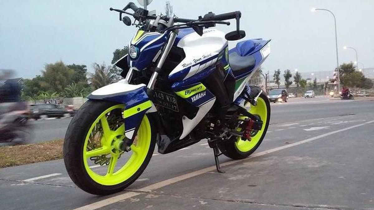 Modifikasi Yamaha Byson Street Fighter - Galeri Otosia.com