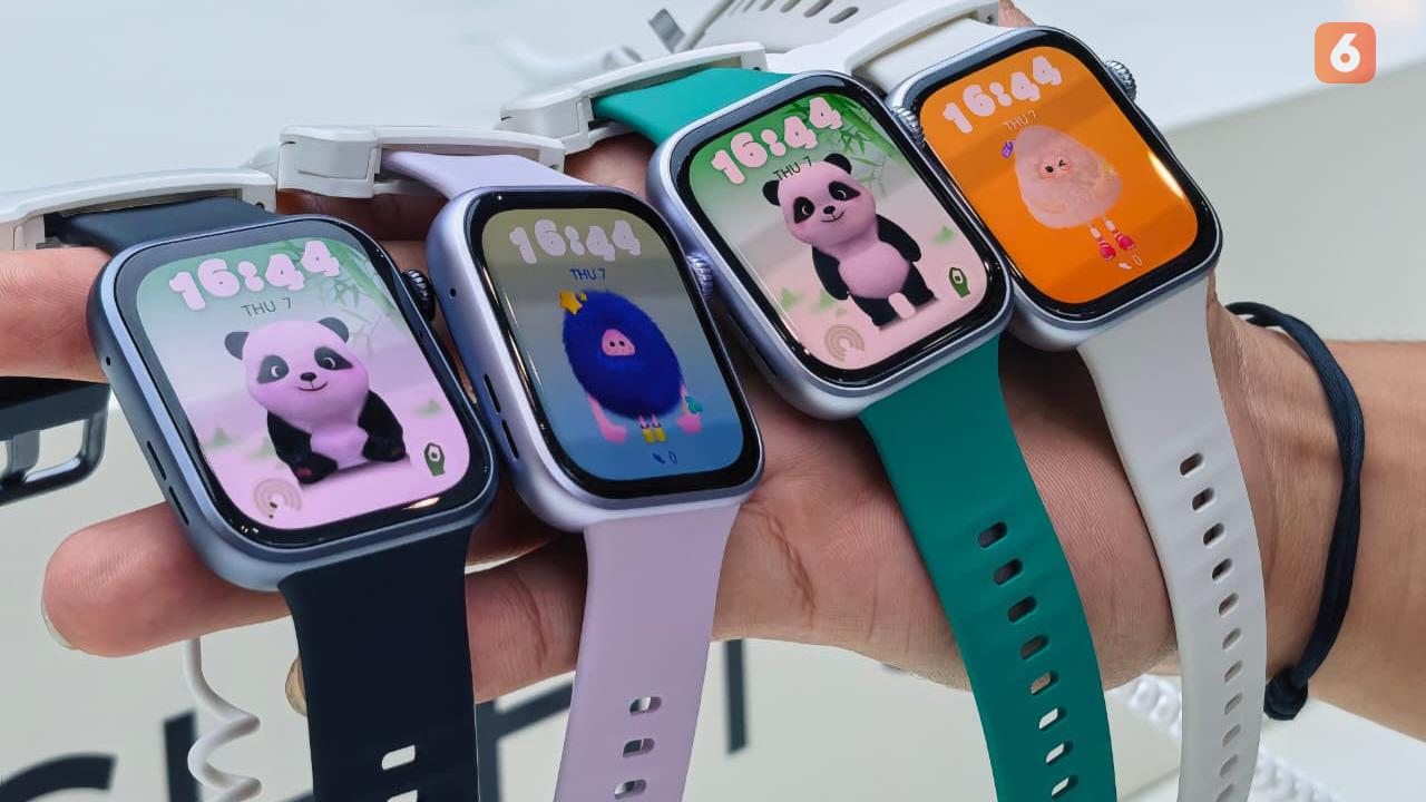 Laporan Liputan6.com dari Bangkok: Huawei Watch Fit 5 Pakai 'Panda ...
