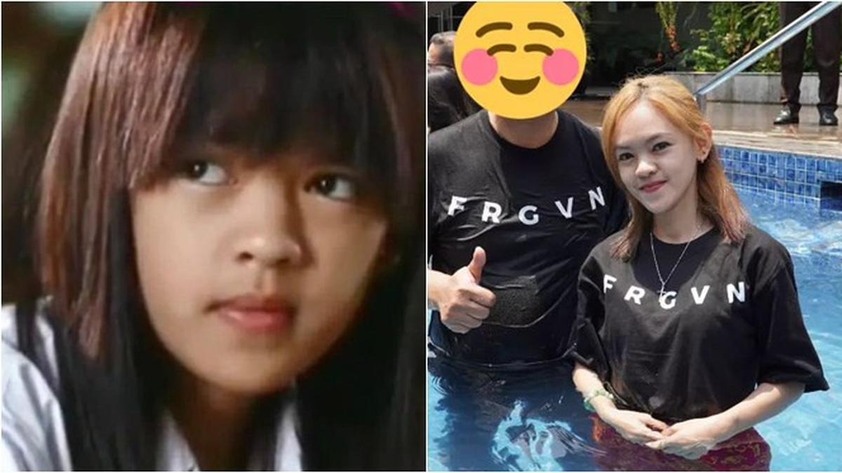 7 Potret Riri Febriana Mantan Artis Cilik Genta Buana saat Dibaptis ...