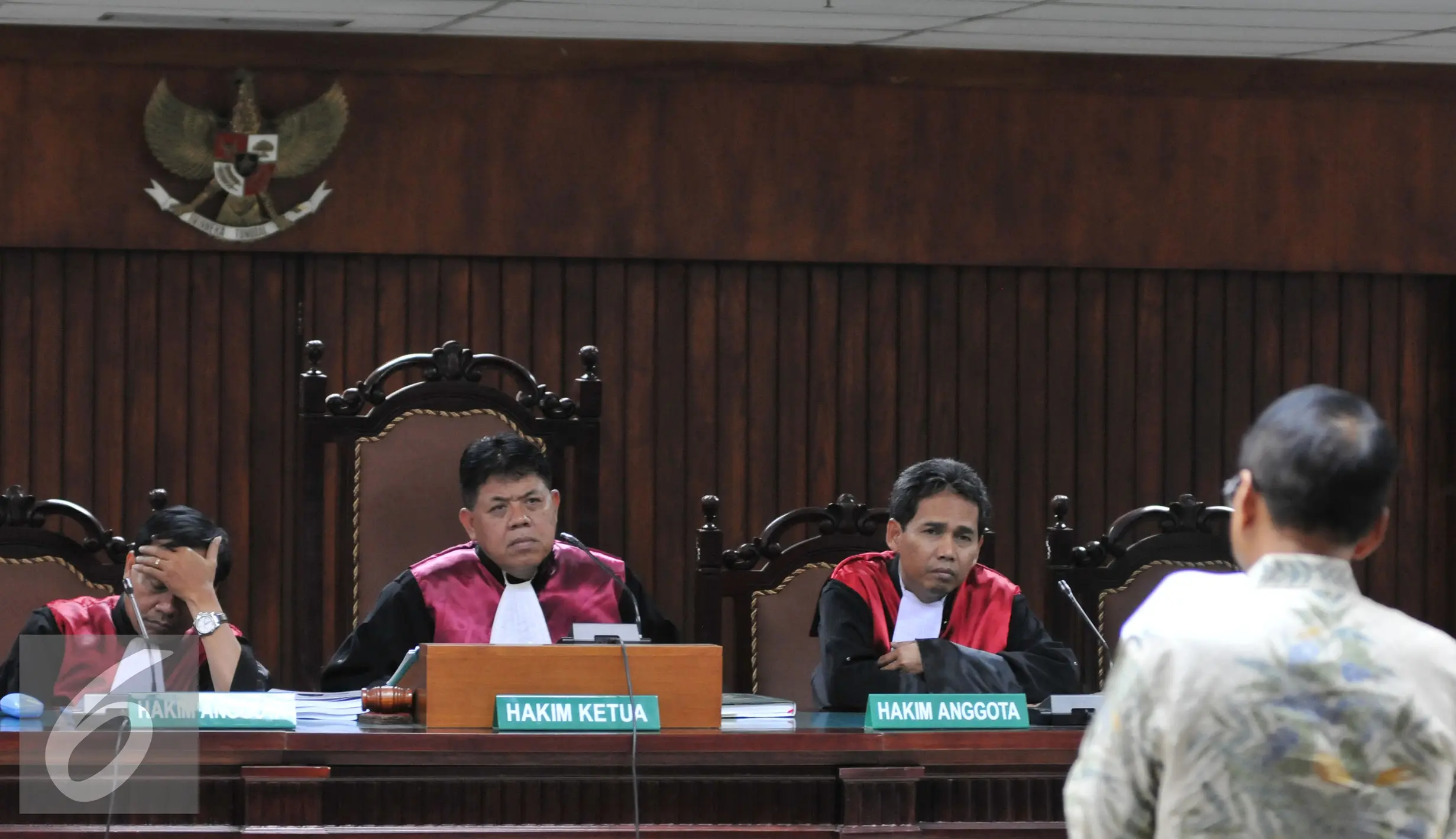 Jero Wacik Jalani Sidang Perdana - Foto Liputan6.com