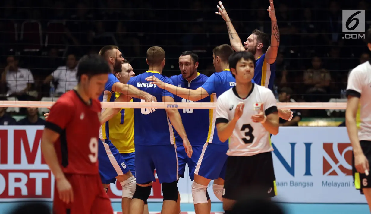Kalahkan Kazakhstan, Jepang Juara Voli Asia 2017 - Foto Liputan6.com